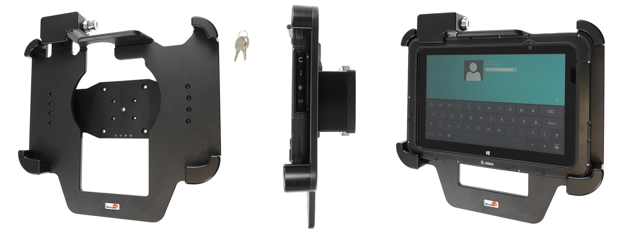 Aktiv hållare med USB-kabel och cigg-adapter 521835